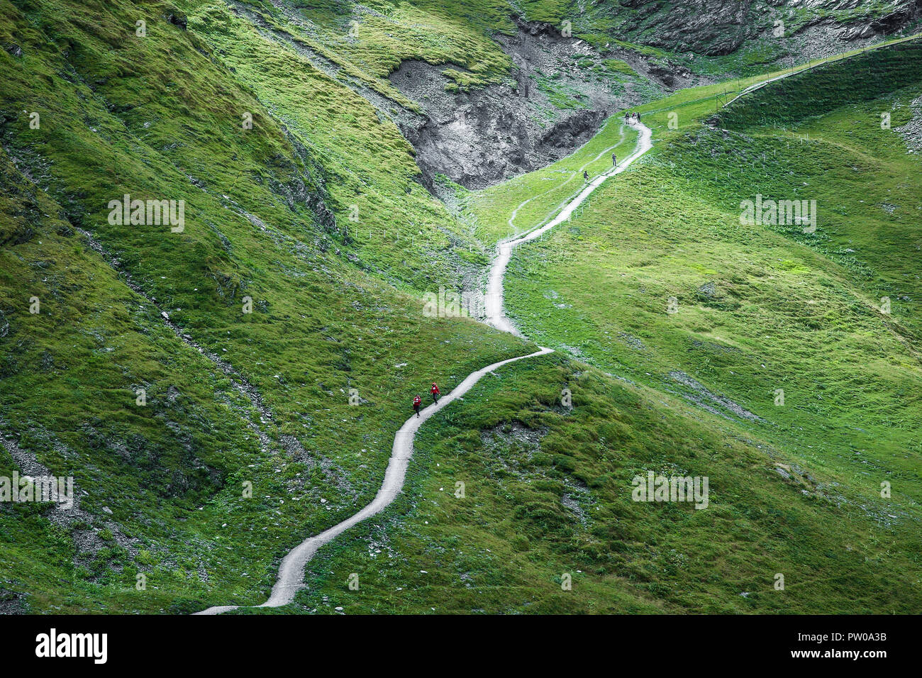 Eiger trail hi-res stock photography and images - Alamy