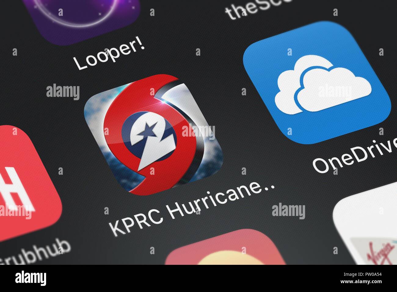 Kprc hurricane tracker hi-res stock photography and images - Alamy