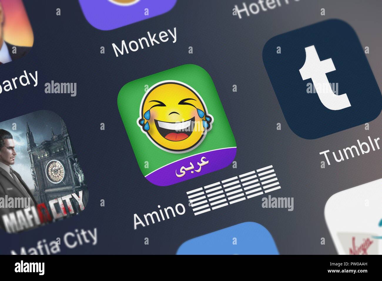 Amino social hi-res stock photography and images - Alamy