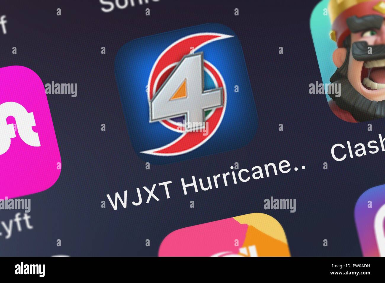 Wjxt hurricane tracker hi-res stock photography and images - Alamy