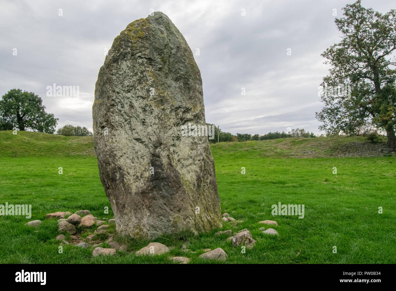 Mayburgh Henge, Ancient Site near Penrith, Cumbria UK Stock Photo - Alamy