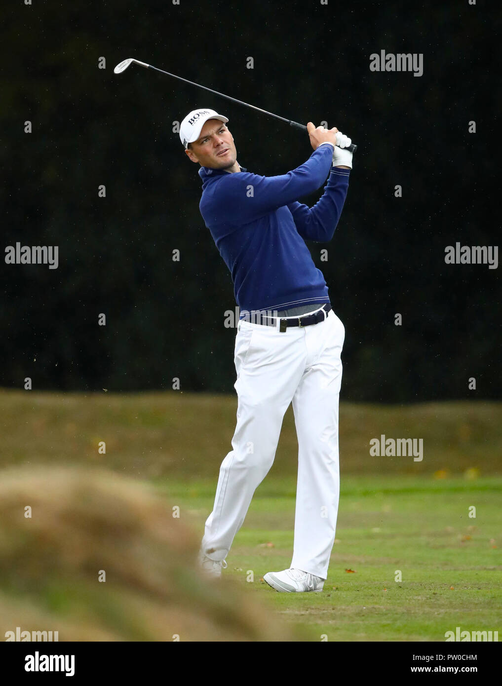 Martin Kaymer during day one of the British Masters at Walton Heath ...
