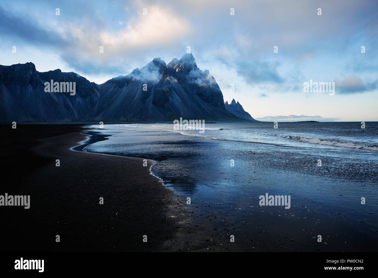 Stokksnes beach iceland hi-res stock photography and images - Alamy