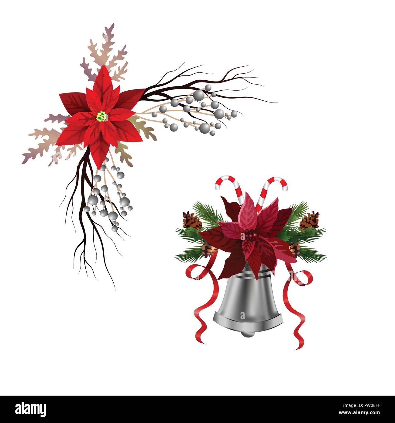 Christmas elements for your designs Stock Vector Image & Art - Alamy