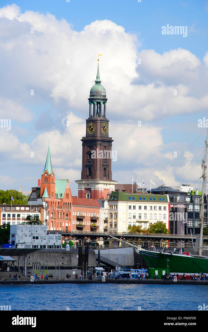 Germany hamburg michel hi-res stock photography and images - Alamy