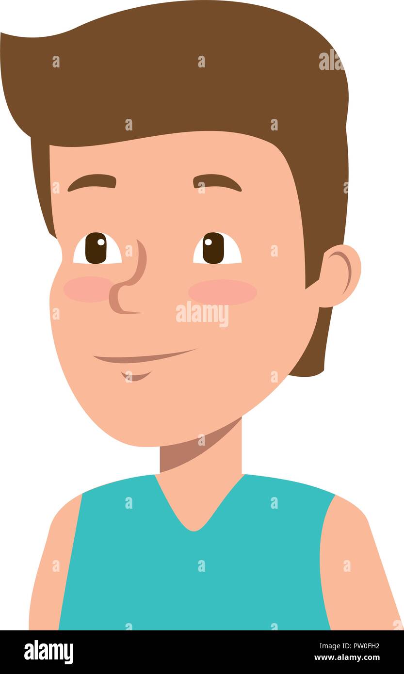 young athlete boy character Stock Vector Image & Art - Alamy