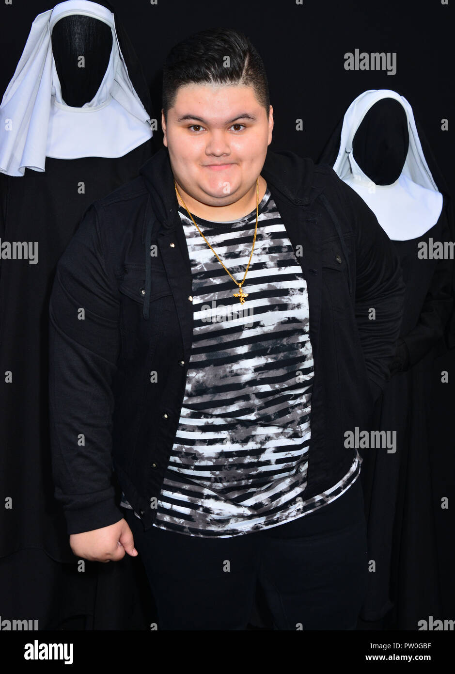 Jovan Armand attends the premiere of Warner Bros. Pictures' 'The Nun ...