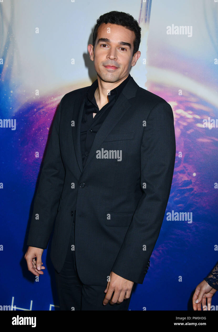 Rey Lucas attends the premiere of Hulu's 'The First' on September 12 ...