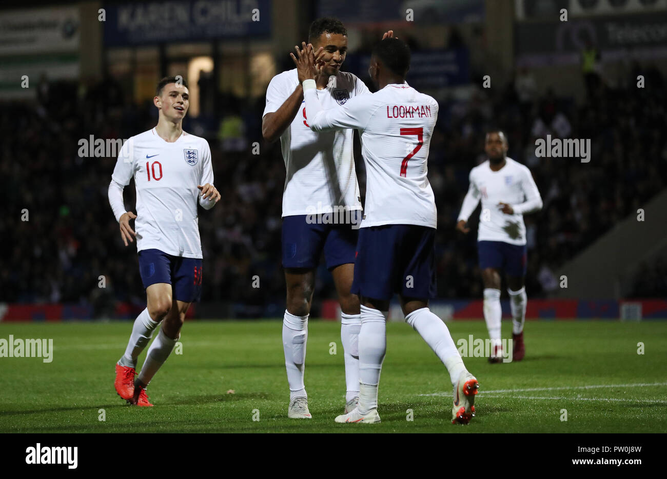 Dominic calvert lewin celebration hi-res stock photography and images ...