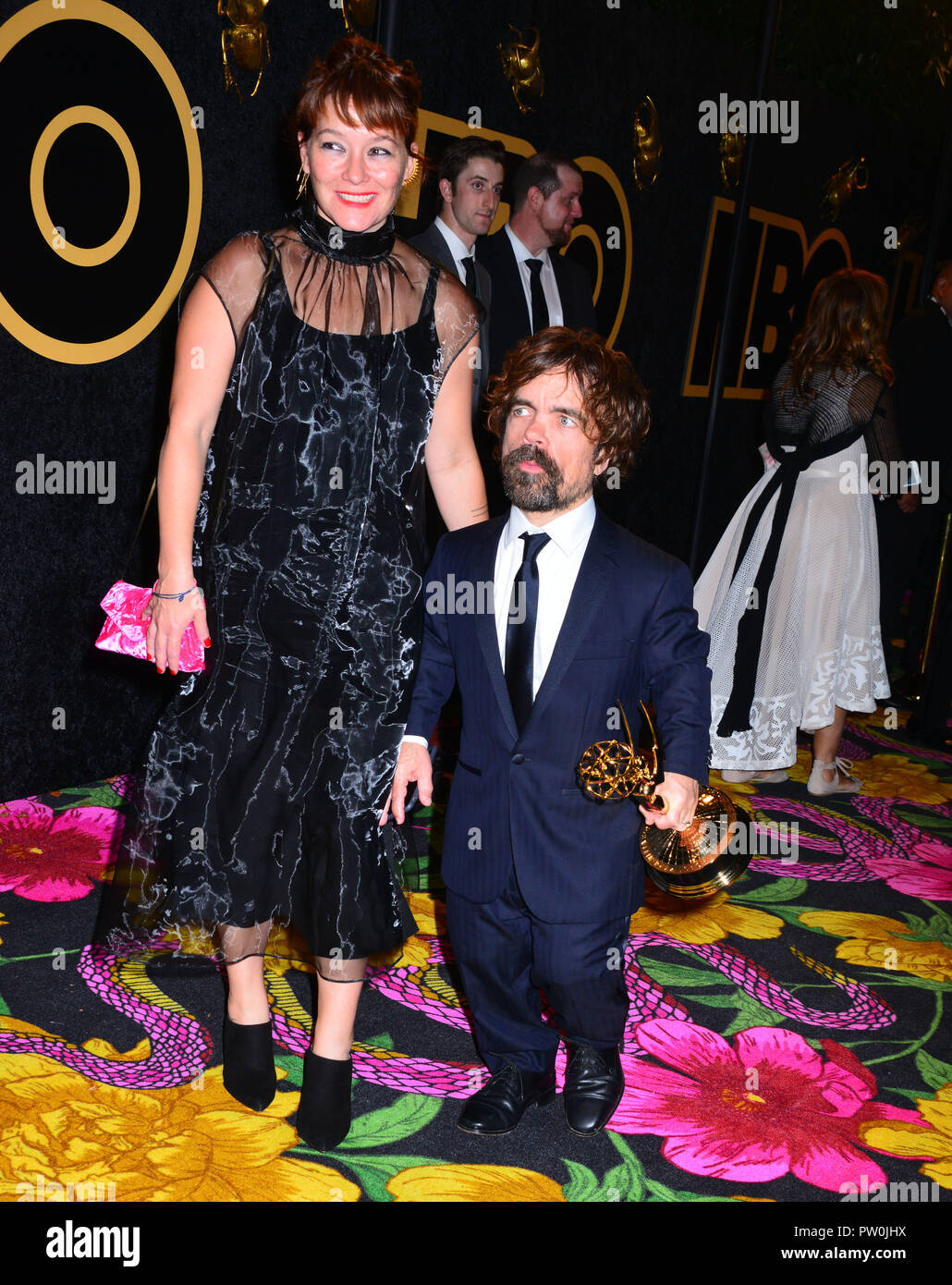 Erica Schmidt, Peter Dinklage 077 arrives at HBO's Post Emmy Awards ...