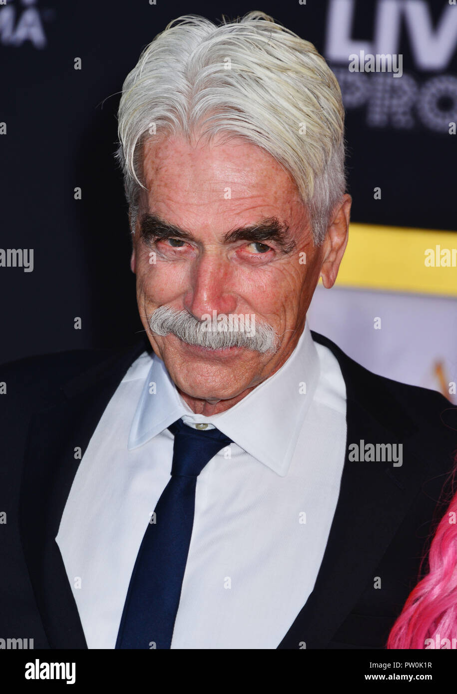 Sam Elliott arrives at the Premiere Of Warner Bros. Pictures A Star Is ...