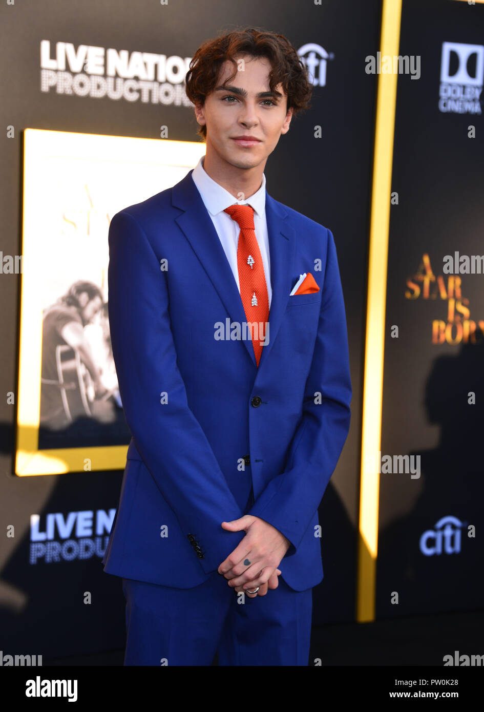 Stevie Ruffs arrives at the Premiere Of Warner Bros. Pictures A Star Is ...