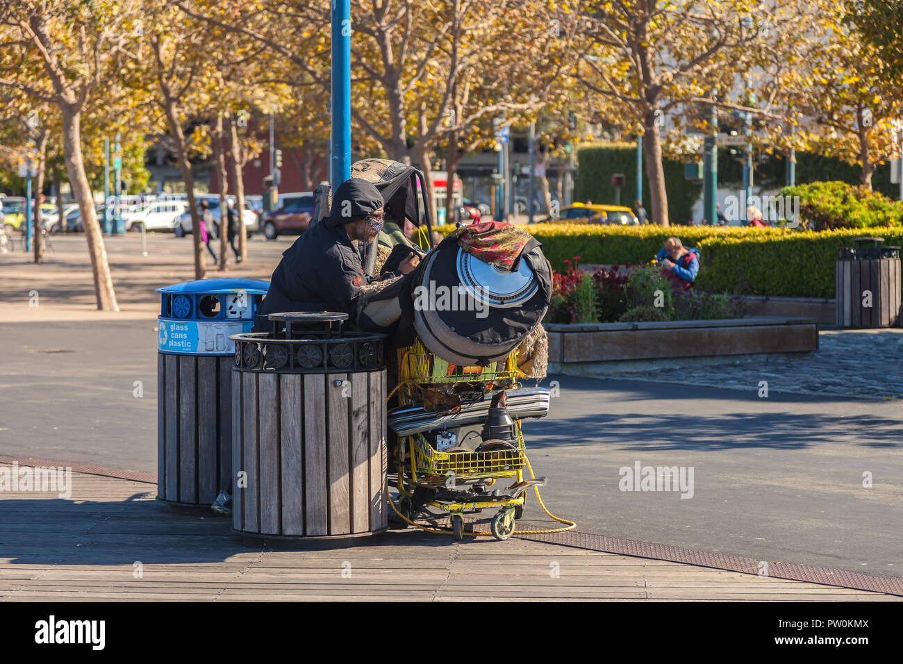 San francisco homeless hi-res stock photography and images - Alamy