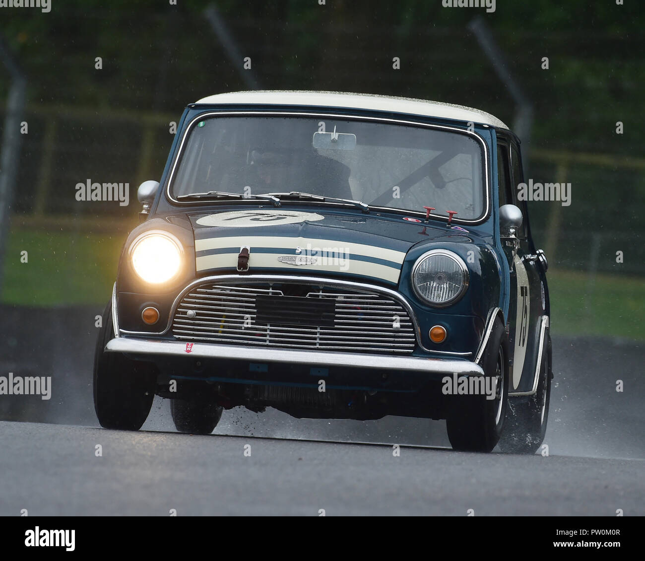 Simon Evans, Austin Mini Cooper S, HSCC, HRSR, Historic Touring Cars ...