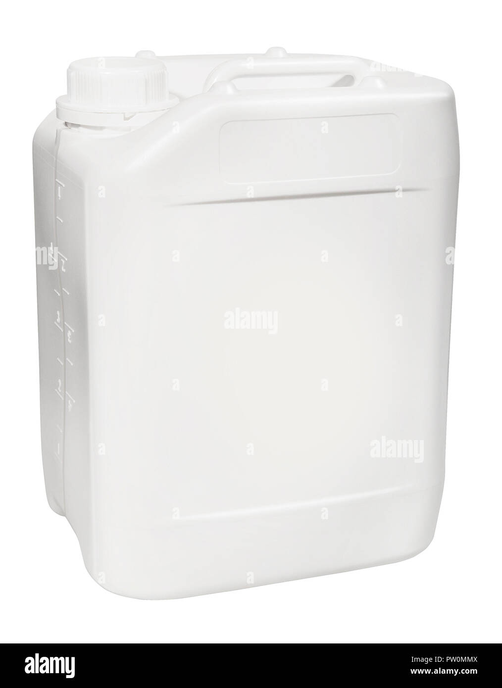 Empty blank Container on white background Stock Photo - Alamy