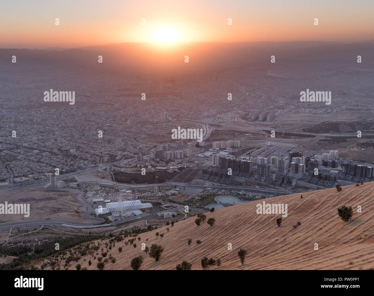 Iraq Beautiful Landscape Sunset