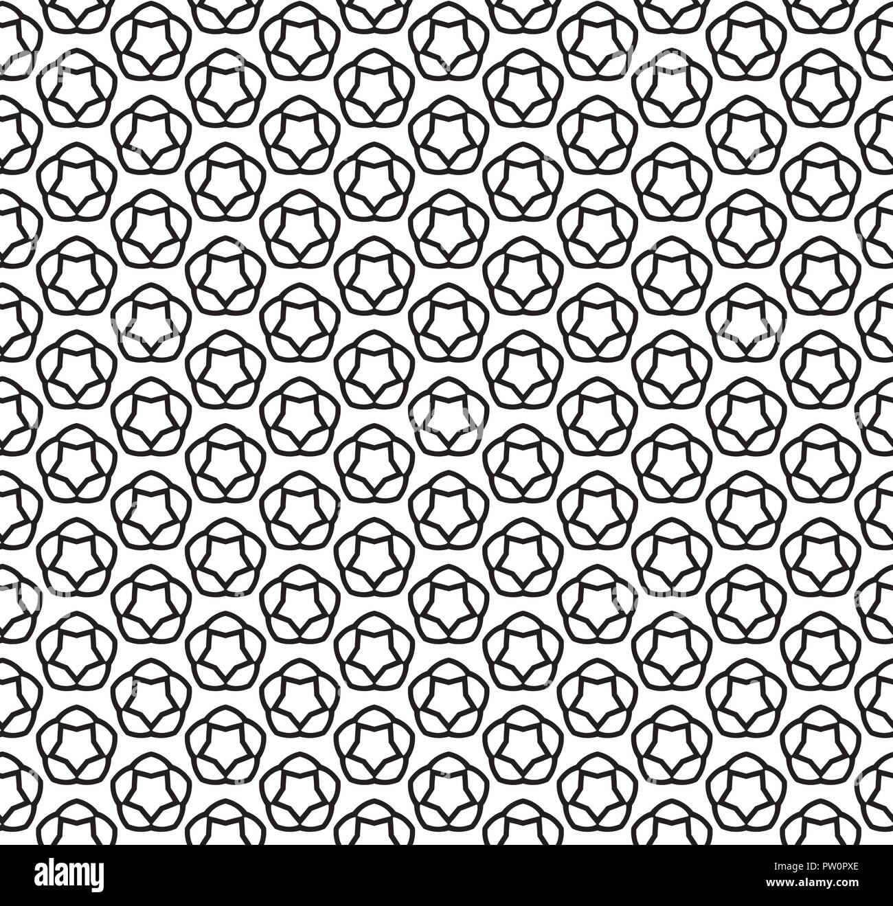 Seamless stars deco art pattern vector Stock Vector Image & Art - Alamy