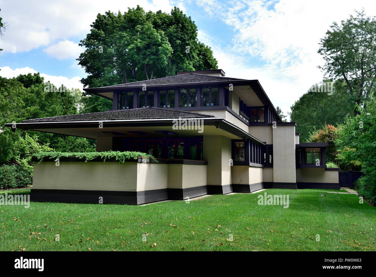 Frank lloyd wright homes hi-res stock photography and images - Alamy