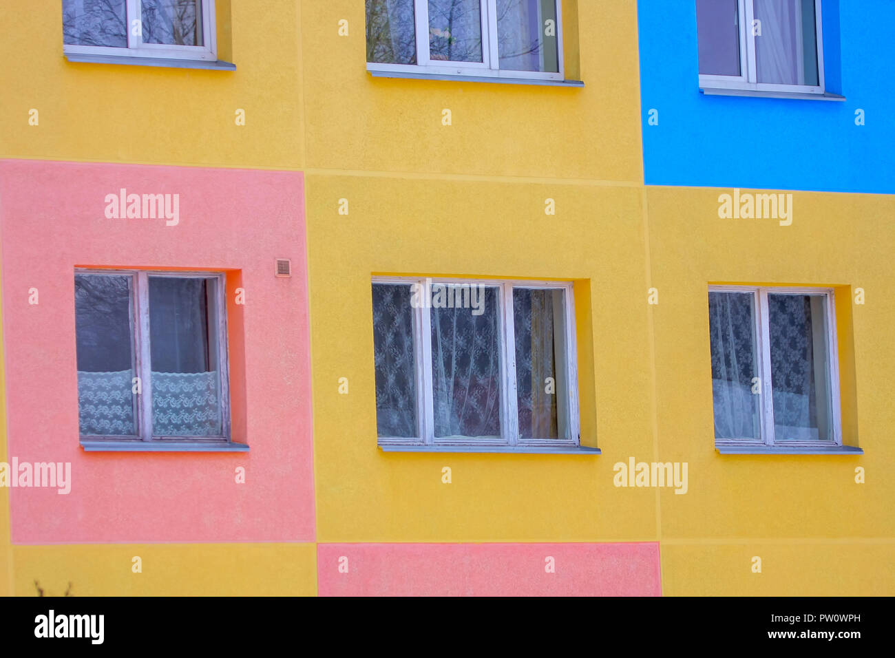 Colorfull window background hi-res stock photography and images - Alamy