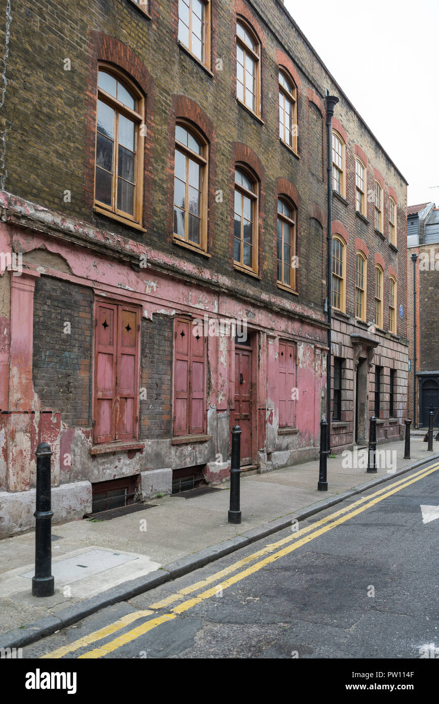 Georgian street shoreditch hi-res stock photography and images - Alamy