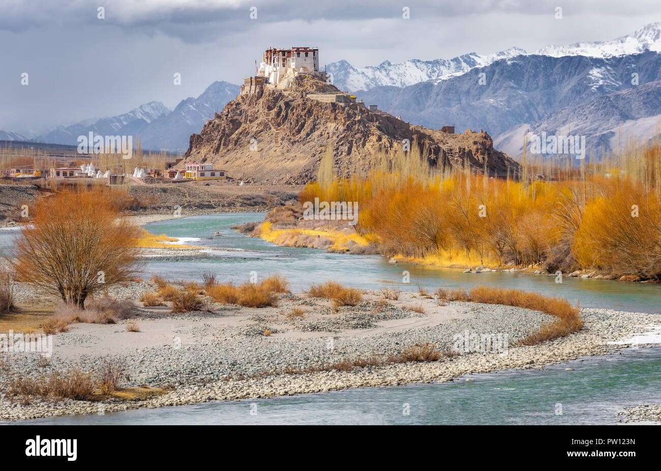 India Leh Ladakh, Matho monastery in Ladakh, Jammu and Kashmir, India ...