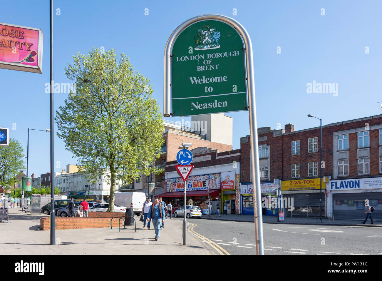 Neasden Lane, Neasden, London Borough of Brent, Greater London, England ...