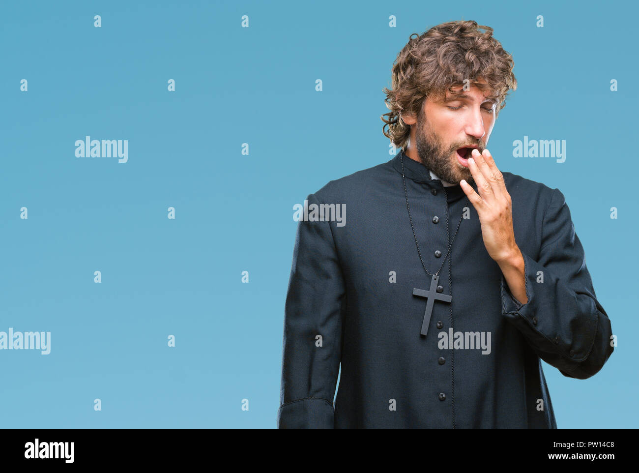 Bored person at catholic church hi-res stock photography and images - Alamy