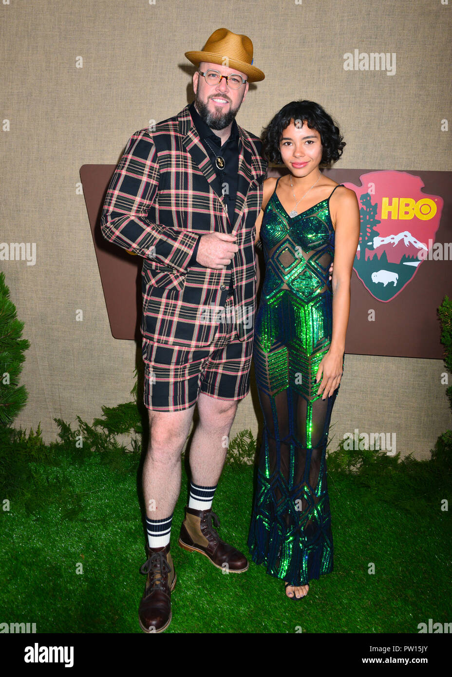 Chris Sulliva, Cheyenne Haynes attends the Los Angeles Premiere Of HBO ...