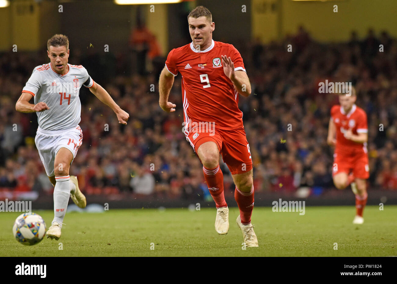 Cardiff - Wales - UK - 11th October 2018 International friendly between ...