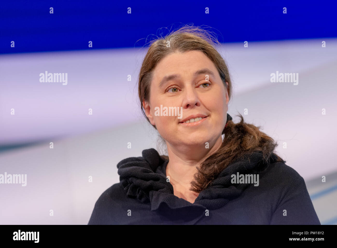 Frankfurt, Germany - October 11 2018: Annette Baumeister at 70th ...