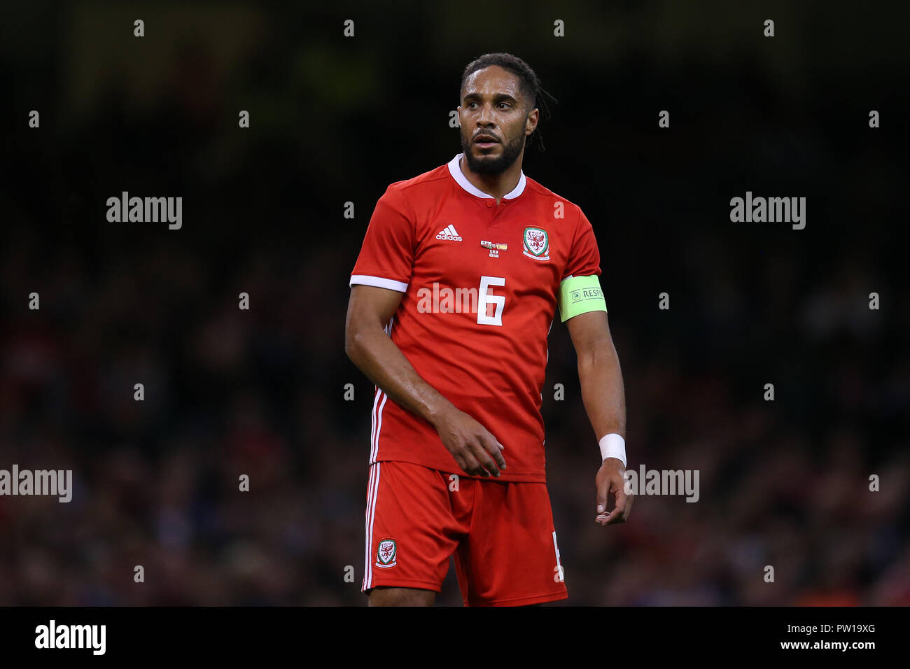 Ashley williams wales football hi-res stock photography and images - Alamy