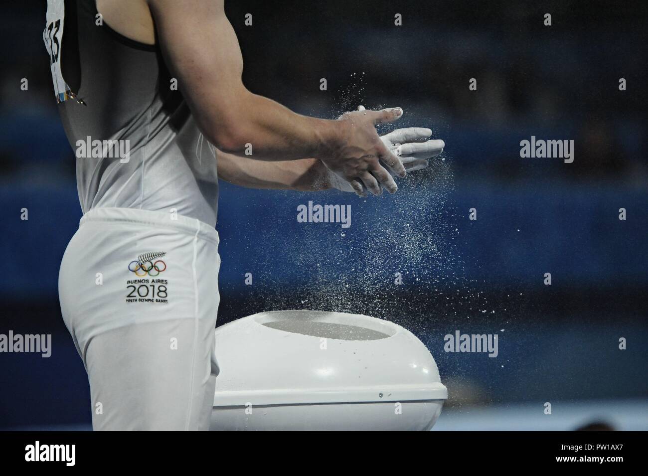 Buenos Aires, Buenos Aires, Argentina. 12th Oct, 2018. SAM DICK of New ...