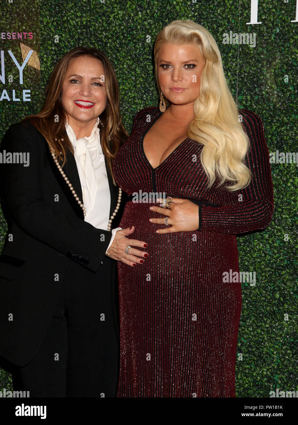 New York City, New York, USA. 11th Oct, 2018. Singer/actress JESSICA ...