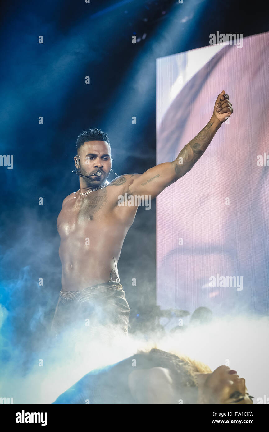 Zürich, Switzerland - October 11, 2018. The American singer, songwriter ...