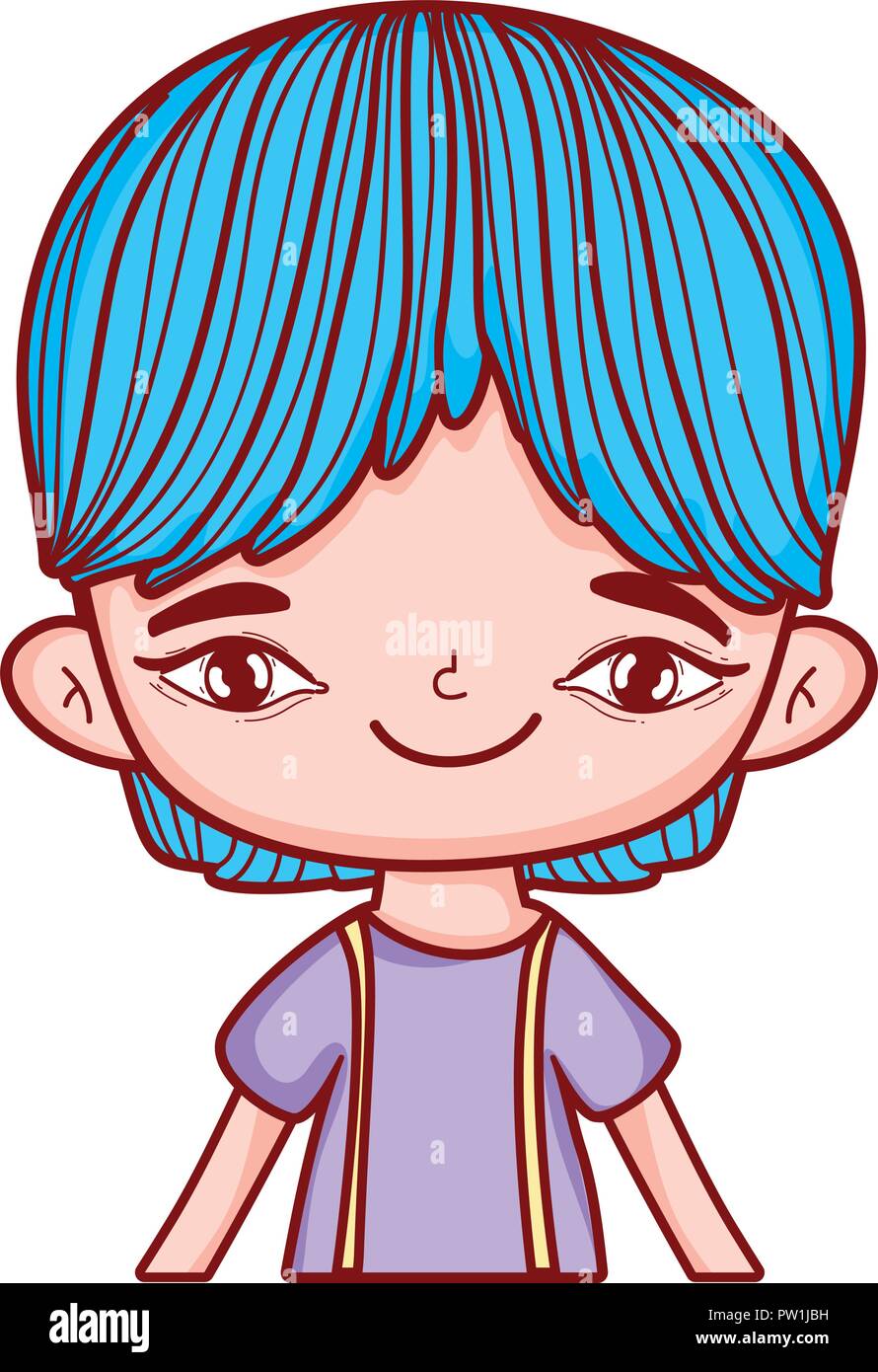 Little boy cute drawing Stock Vector Image & Art - Alamy