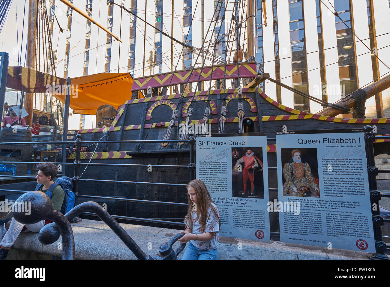 Golden hide boat london hi-res stock photography and images - Alamy