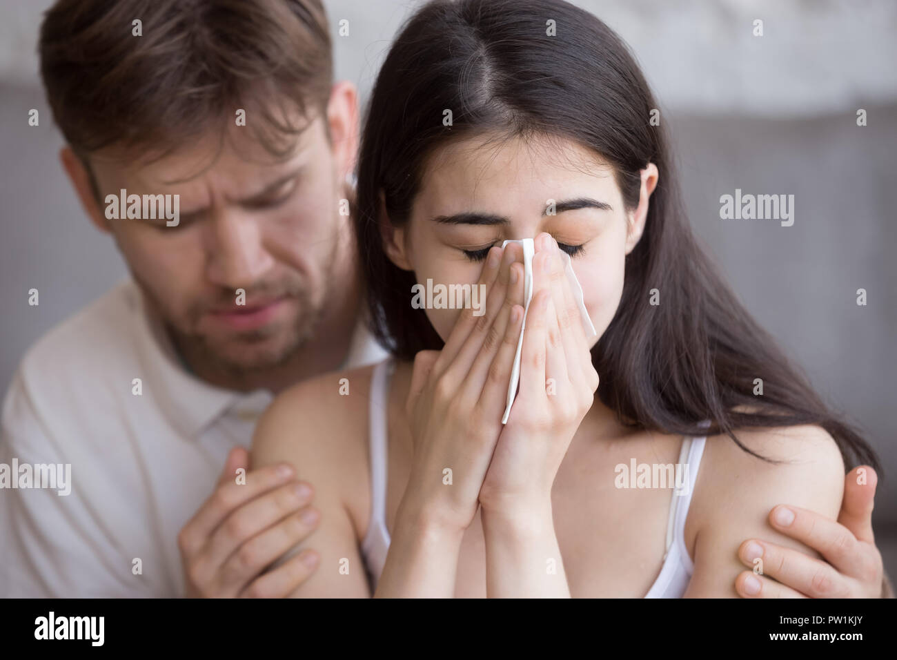 Man crying tears hi-res stock photography and images - Alamy