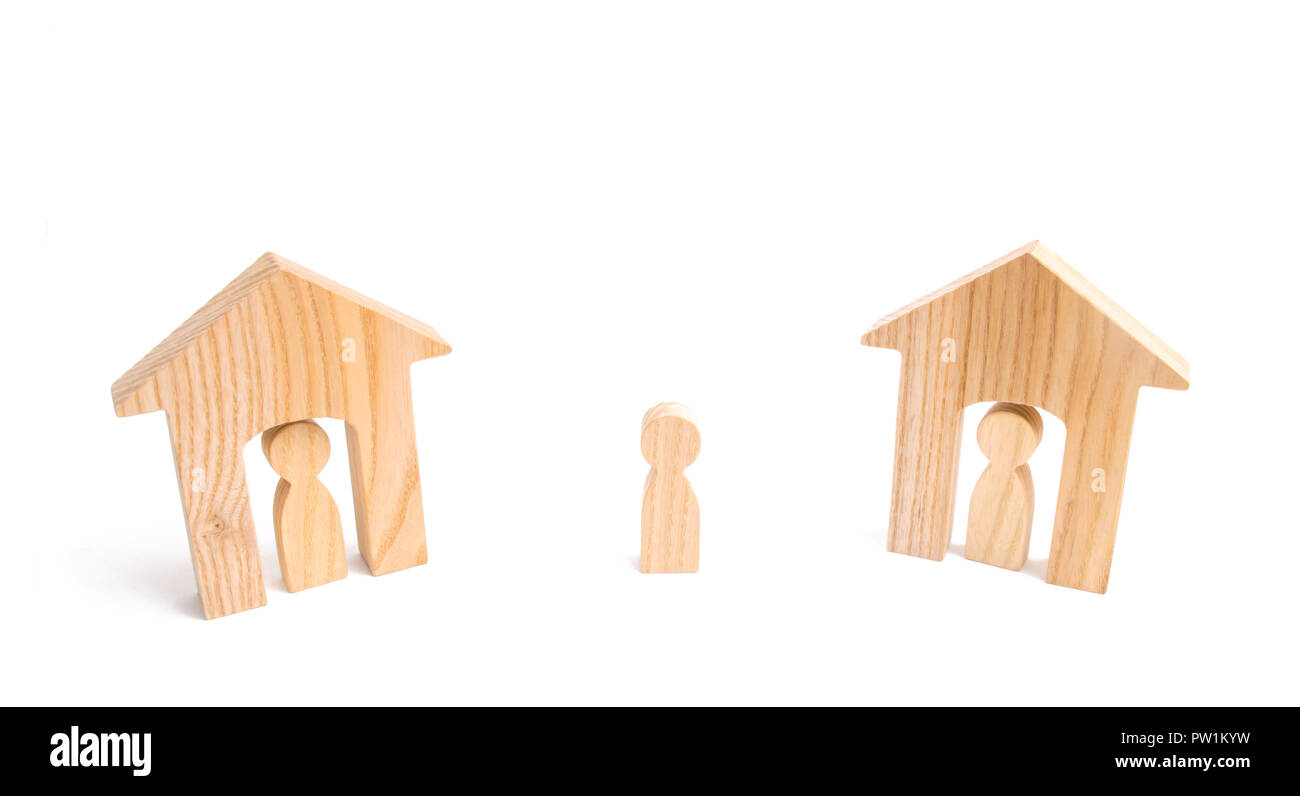 Neighbors talking fence hi-res stock photography and images - Alamy