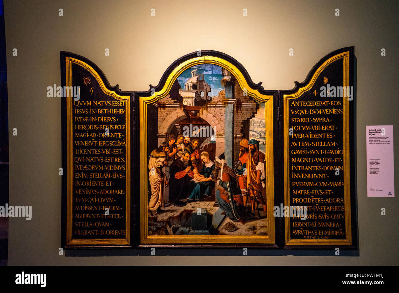 Triptych of the adoration of the magi hi-res stock photography and images - Alamy