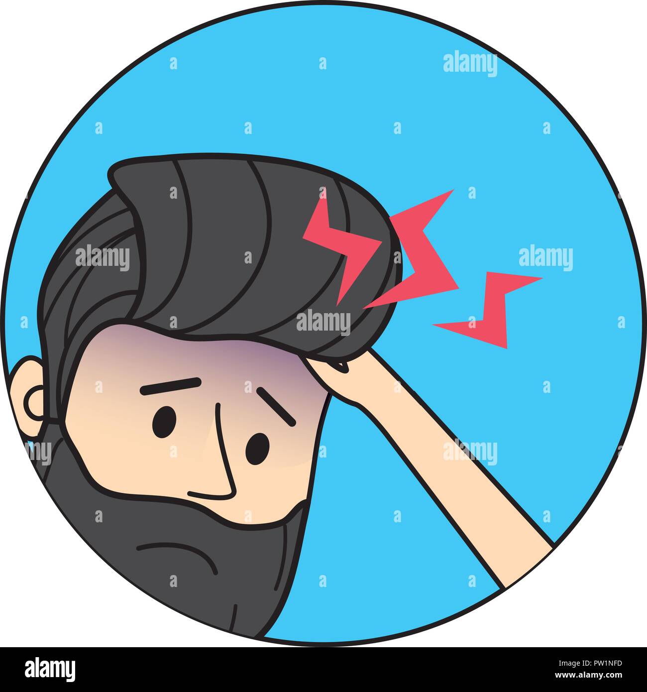 Human disease cartoon Stock Vector Image & Art - Alamy