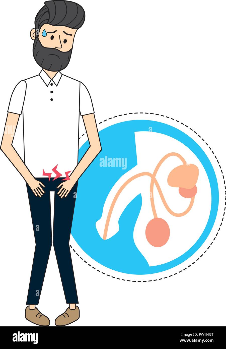 Human disease cartoon Stock Vector Image & Art - Alamy