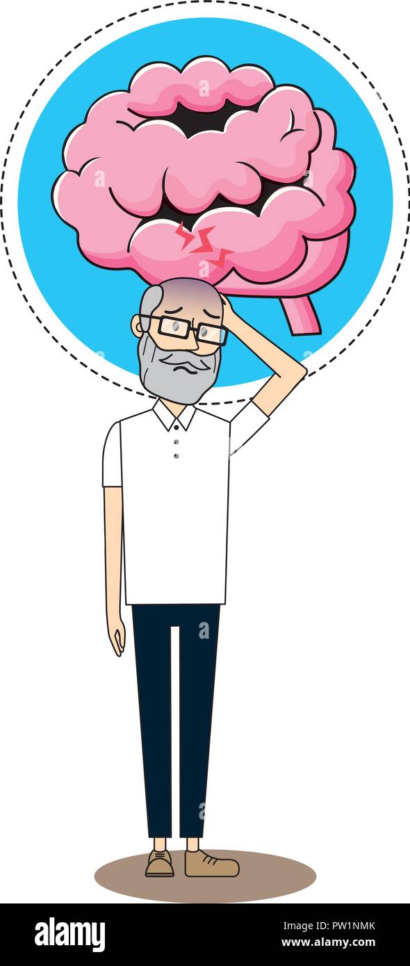 Cartoon Man Brain High Resolution Stock Photography and Images - Alamy