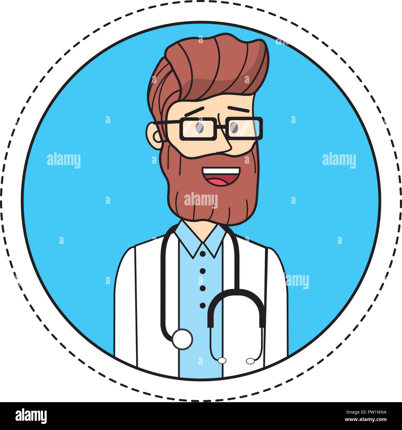 Male doctor cartoon Stock Vector Image & Art - Alamy