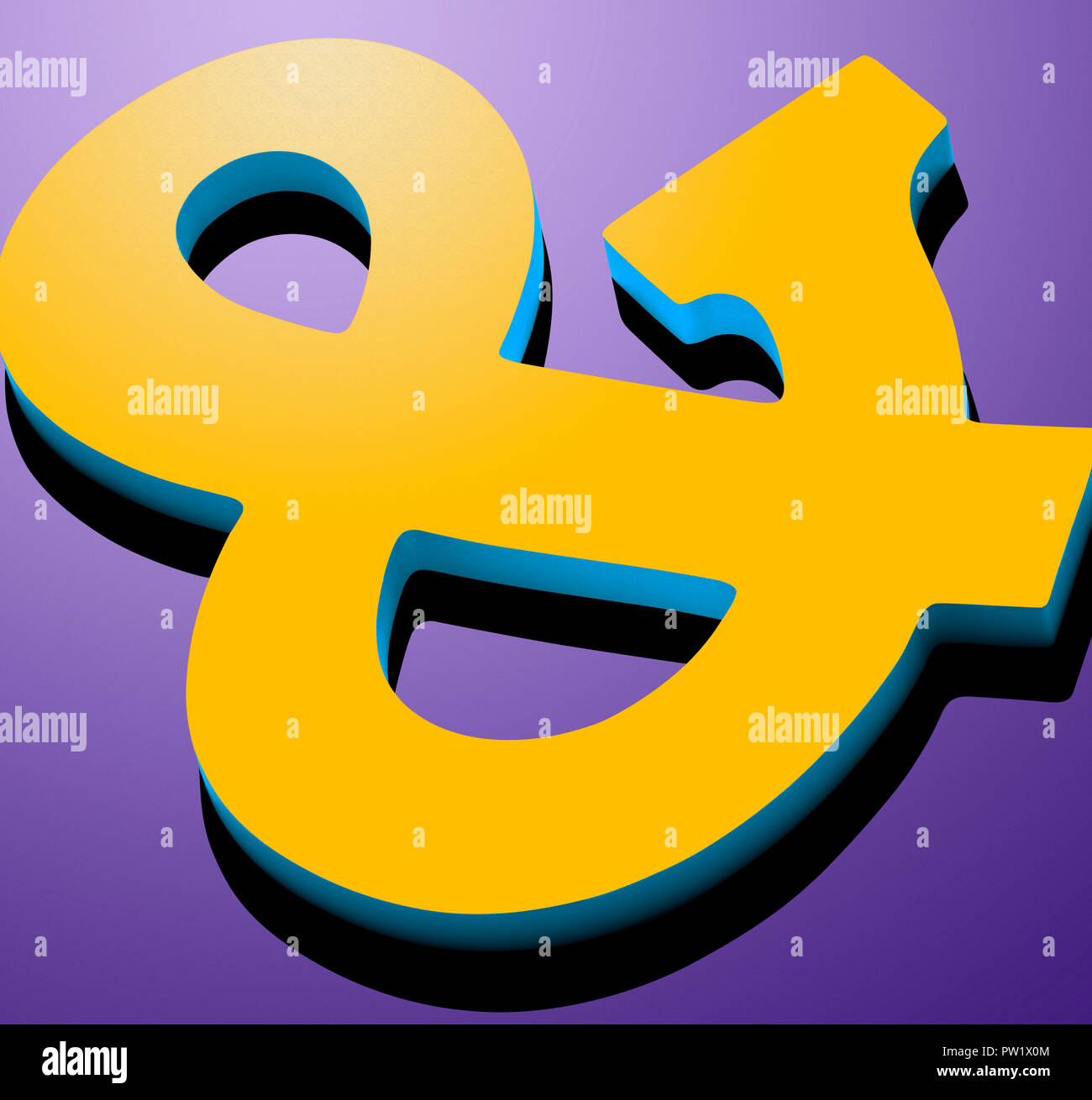 Concept & And Sign Symbol, Ampersand Symbol, And Stock Photo - Alamy