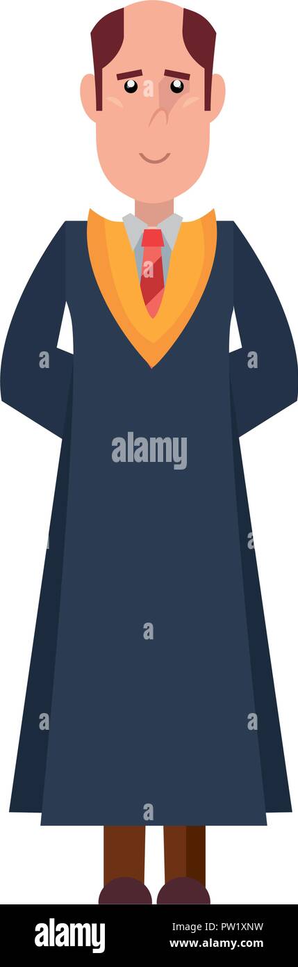 Graduate male student wearing Stock Vector Images - Alamy