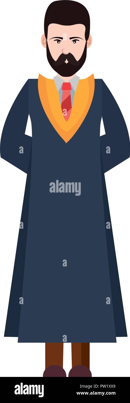 Wearing white robe Stock Vector Images - Alamy