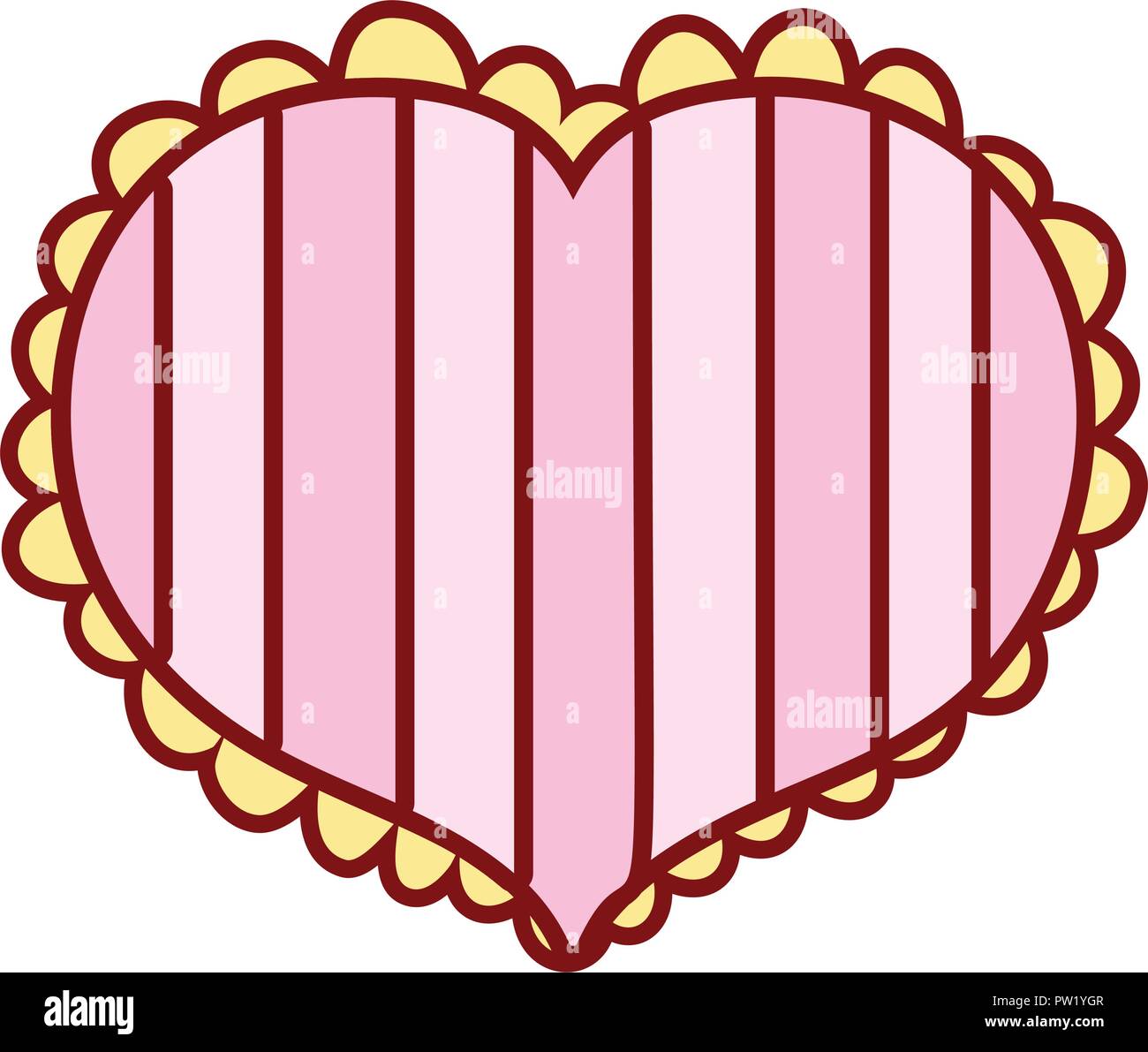 Heart fashion drawing Stock Vector Image & Art - Alamy