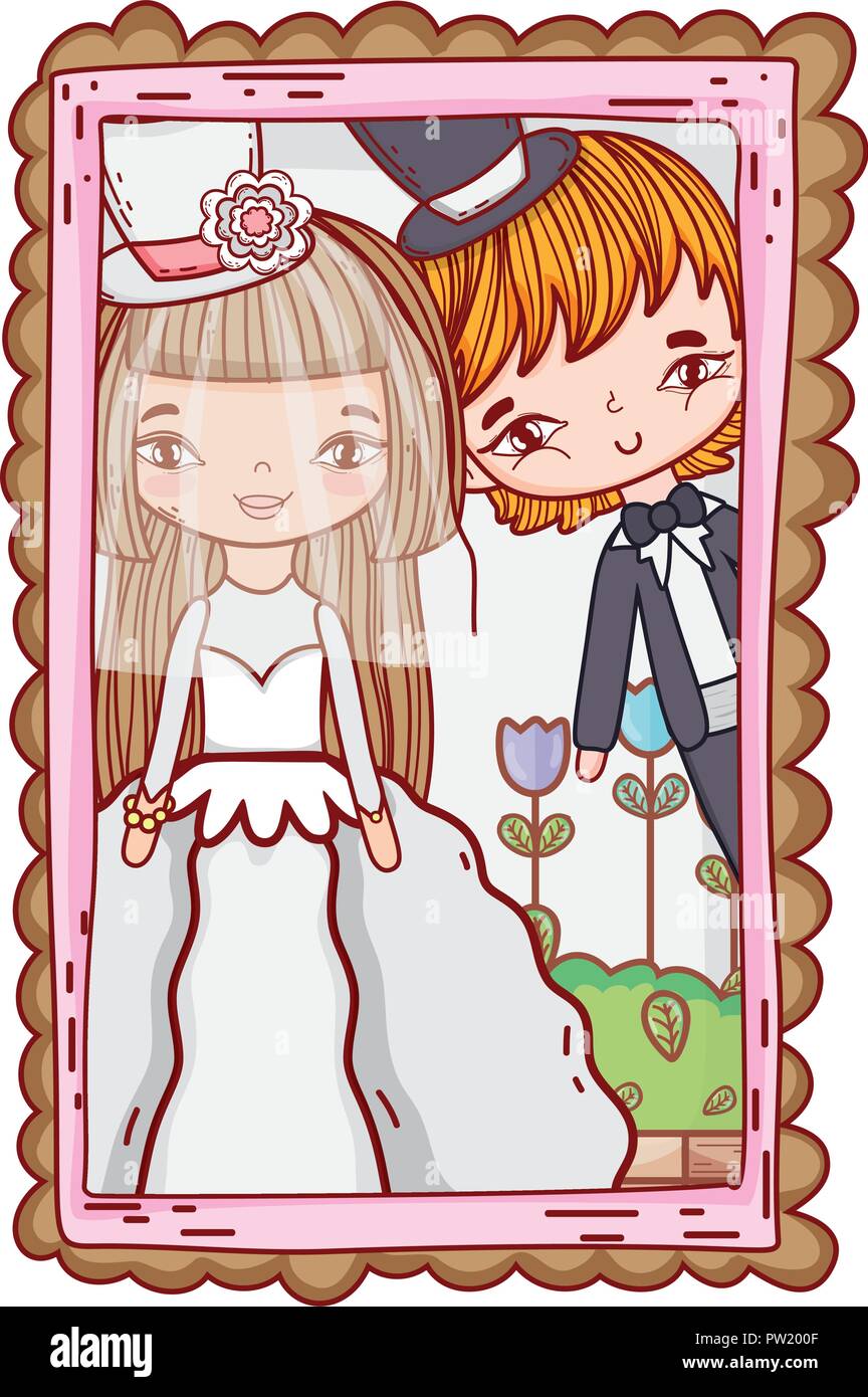 Photo married couple wife Stock Vector Images - Alamy