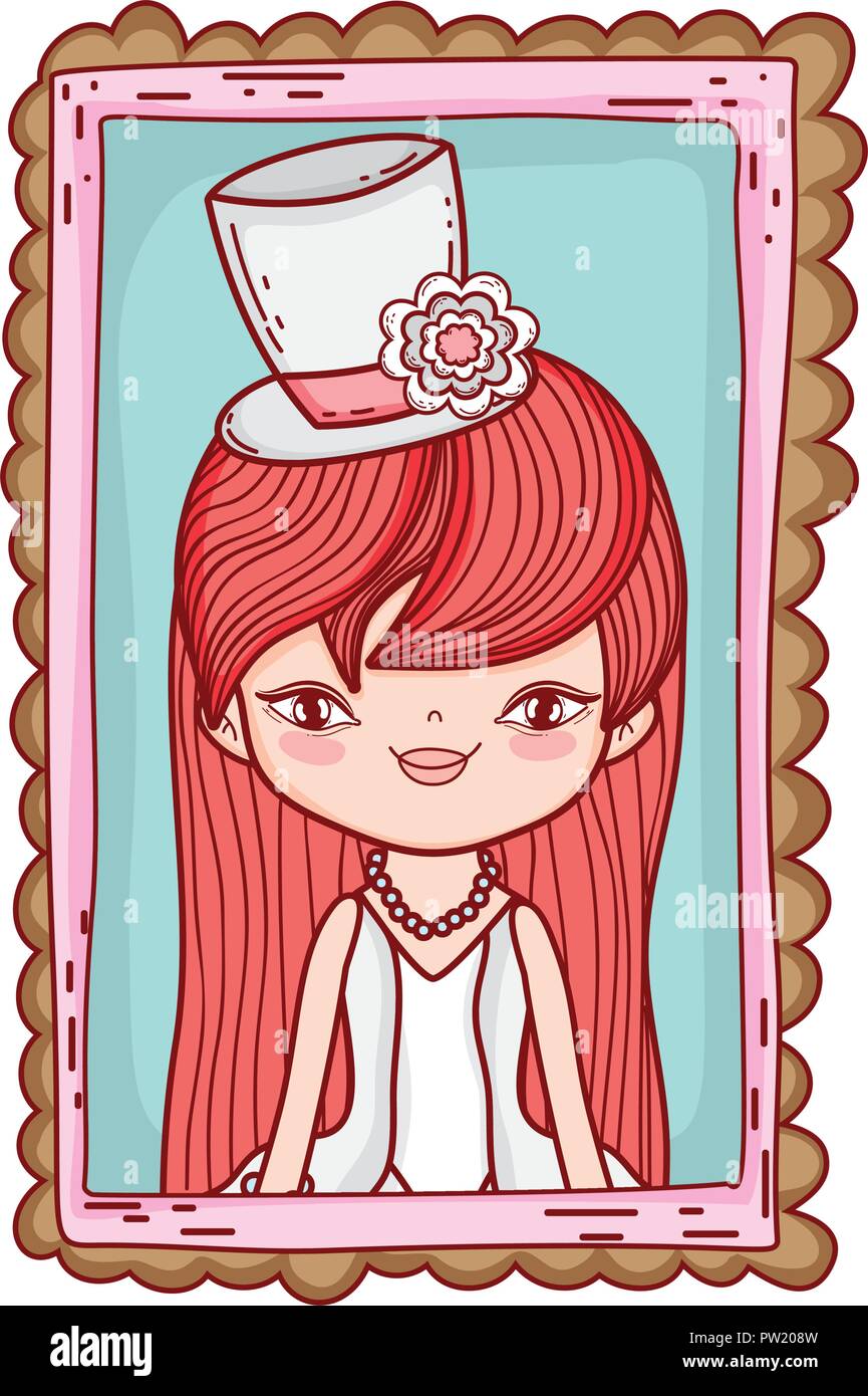 Bride cute drawings cartoons Stock Vector Image & Art - Alamy