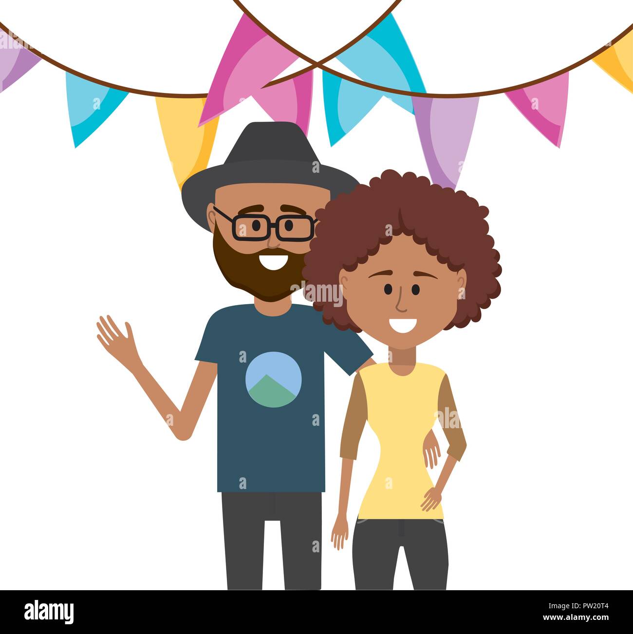 People party cartoons Stock Vector Image & Art - Alamy